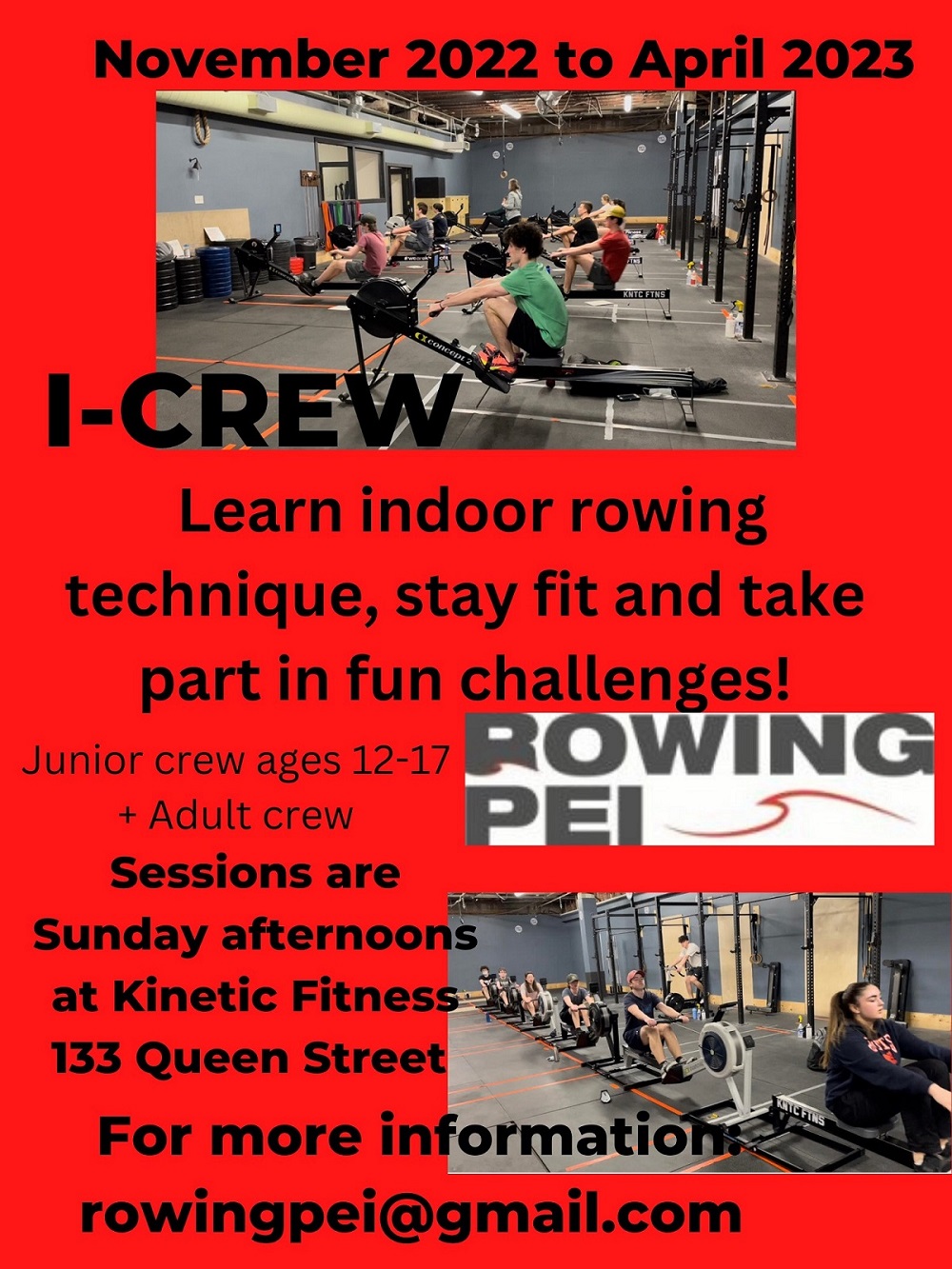 Rowing PEI launches I-Crew indoor rowing program for 2022-2023 ...
