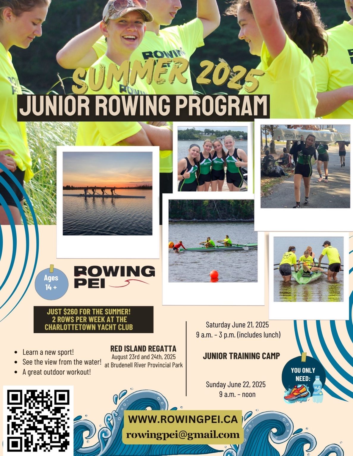 2025 Junior Rowing – Rowing PEI